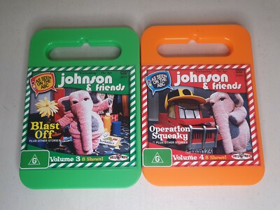 Johnson And Friends Volume 3 & 4 Blast Off + Operation Squeaky DVD ...