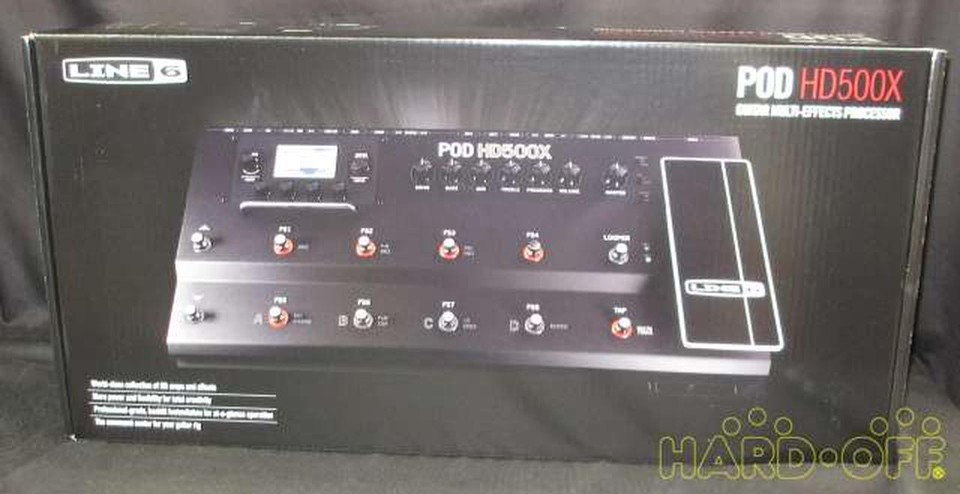 Line 6 POD HD500X Guitar Multi-Effects Processor Original Box Working ...
