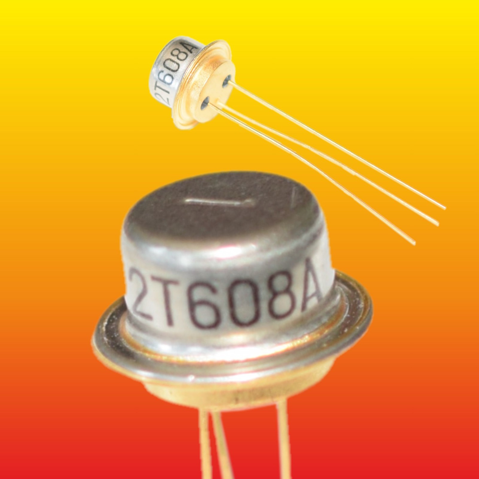2T608A SOVIET SILICON NPN TRANSISTOR 0.5W 0.4A GOLD-PLATED ~BSY34 | eBay