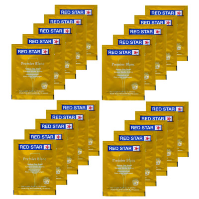 Red Star Premier Blanc Champagne Yeast, 10 Count (2 Pack) | eBay