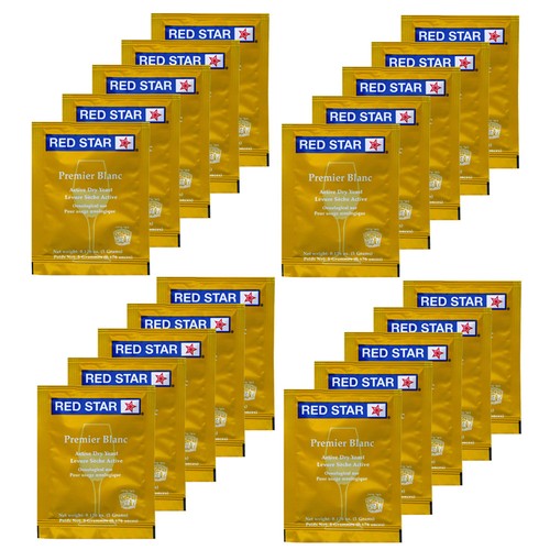 Red Star Premier Blanc Champagne Yeast, 10 Count (2 Pack) | eBay