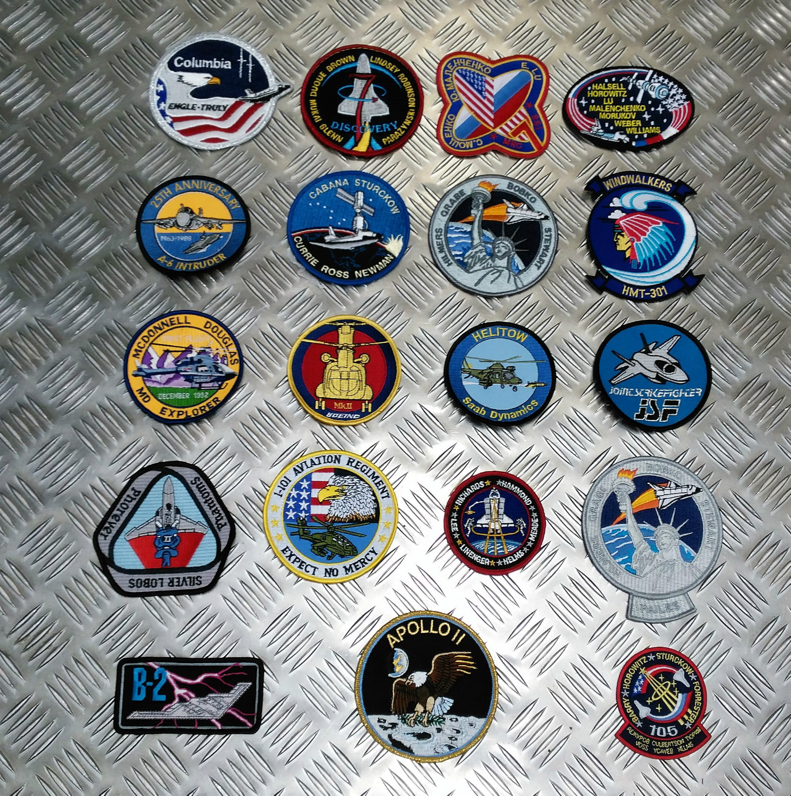 Space Mission / Aviation Patches USA NASA Soviet - Russia - CCCP ...