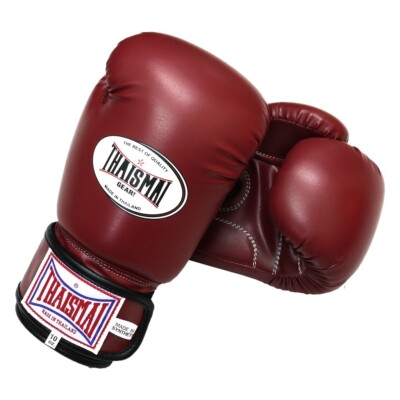 Muay Thai Style Vectro Straps Boxing Gloves Polyurethane Synthetic ...