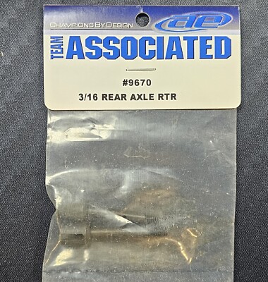Team Associated 9670 RC10 RC10T3 RC10B3 RC10T4 SC10 RC10B4 3/16 Axle | eBay