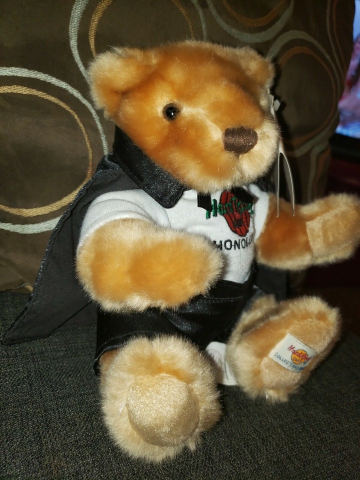 Hard Rock Cafe Honolulu 2001 Halloween Dracula Teddy Bear Plush Limited ...