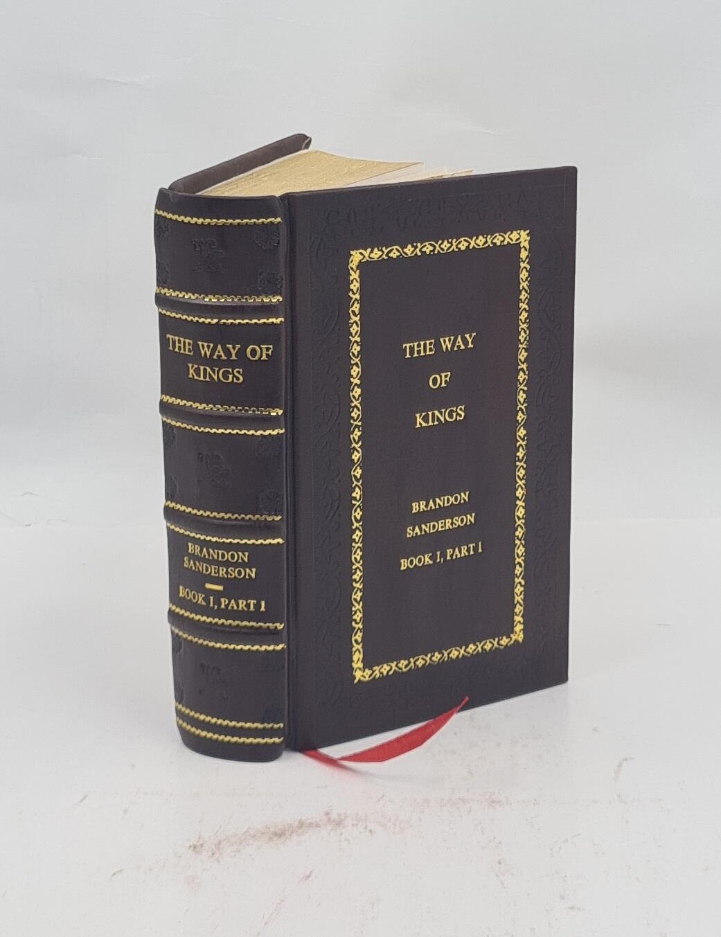 The Way Of Kings: Book One Of The Stormlight (Part 1) [Premium Leather ...