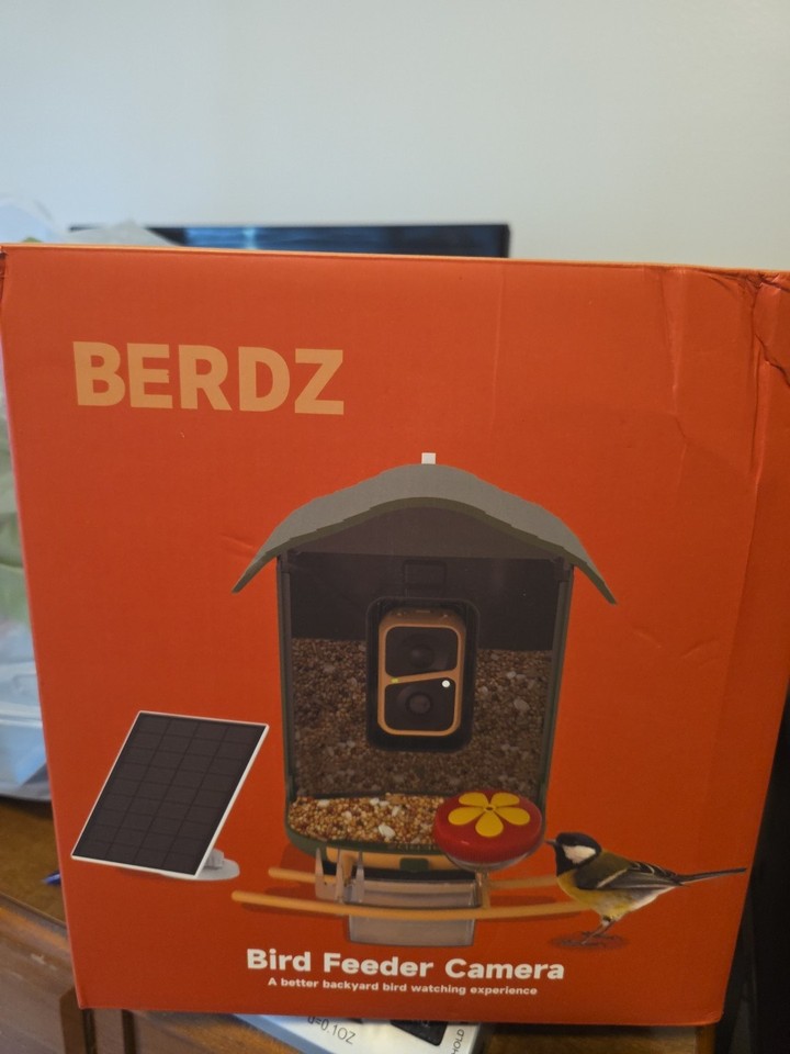 Berdz Bird Feeder Camera A1 Bird Identification Audio,video | eBay