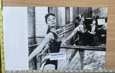 Audrey Hepburn Dance Ballet 2 Pg. 1951 Scene Book Photograph | eBay