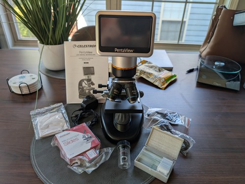 Celestron PentaView LCD digital microscope | eBay