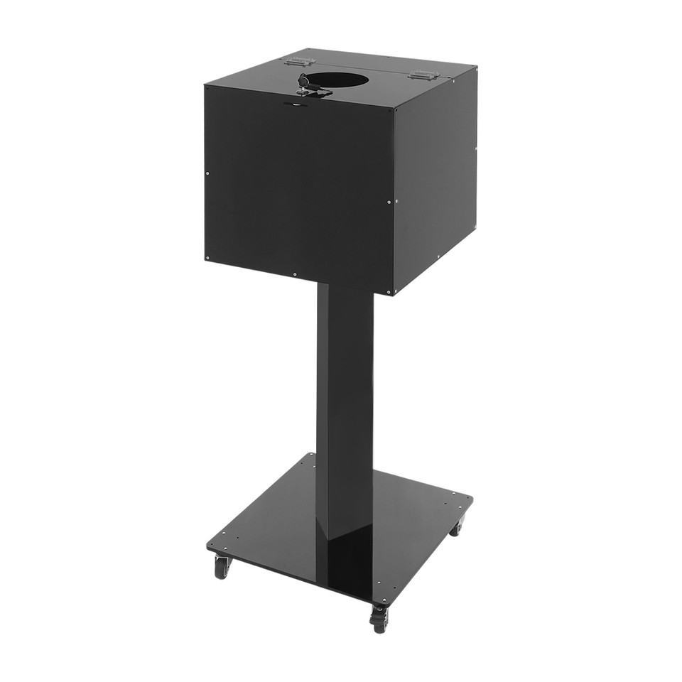 Suggestion Ballot Box with Lock and Key, Floor Standing Donation Box ...