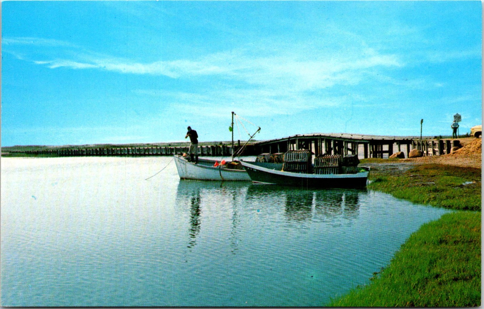 Marthas Vinyard Chappaquiddick Island Dyke Bridge Massachusetts ...