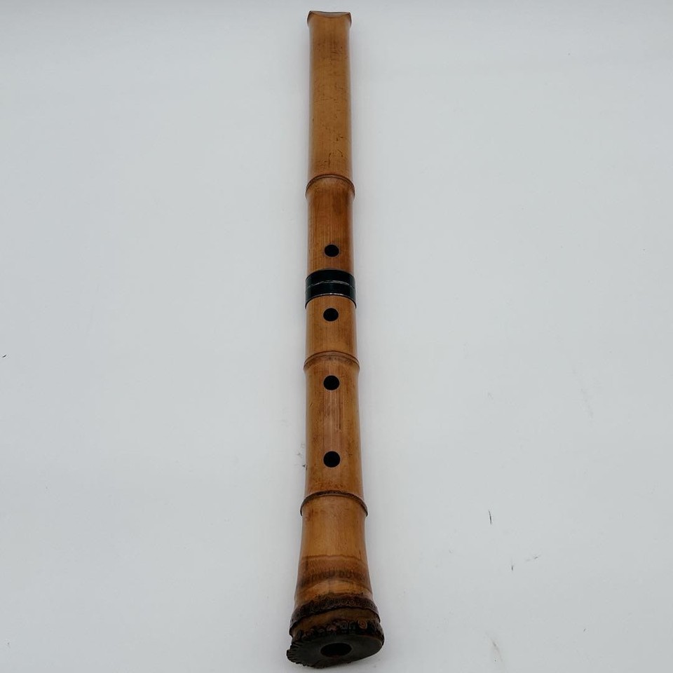 Shakuhachi 1.8m Bamboo Flute Authentic Toyama School Japanese ...