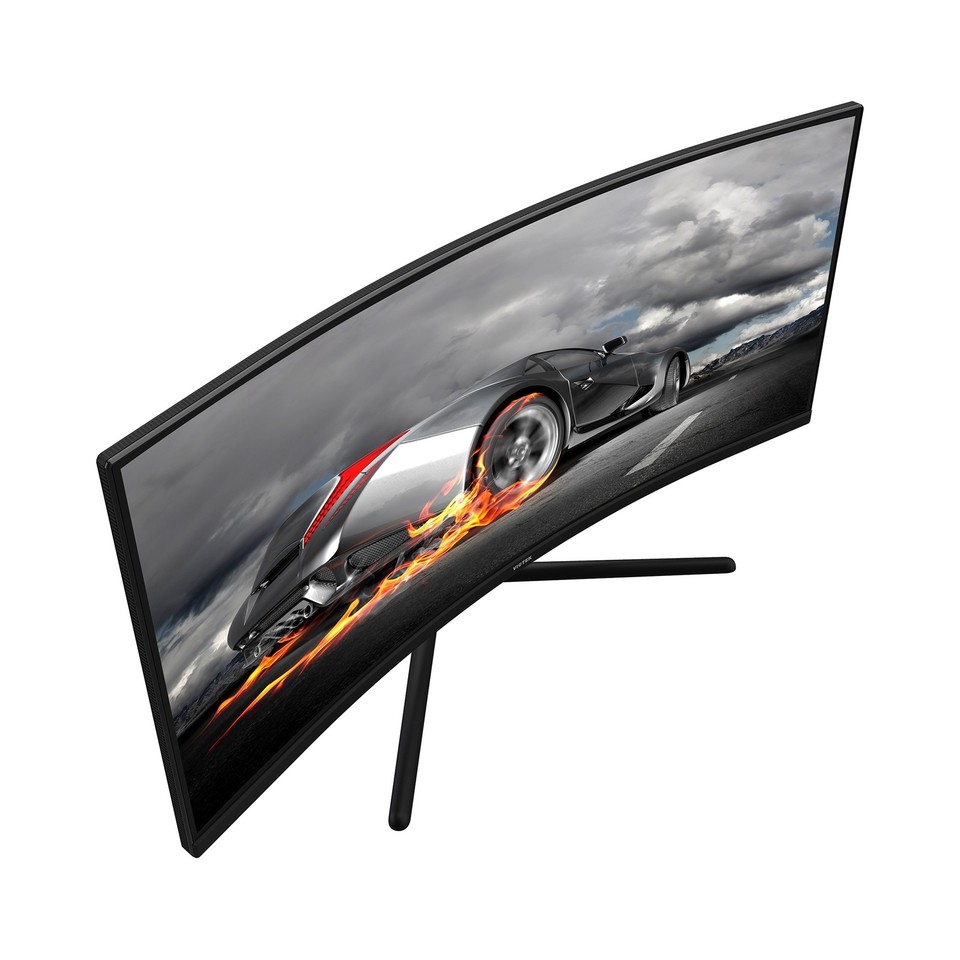 Viotek 34" Curved LED 3440x1440 Monitor 120Hz 4ms HDMI, DP, DVI, 3.5mm ...