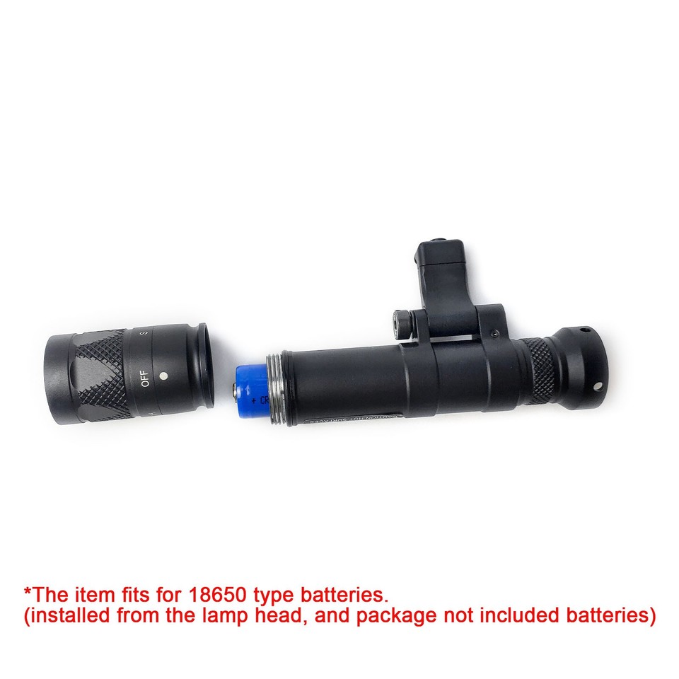 M640DF M640V-DF Dual Fuel 1200 Lumens Tactical LED Lighting Offset Side ...