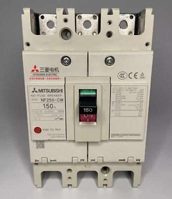 1pcs Mitsubishi Moulded Case Circuit Breaker MCCB NF250-CW 3P 150A | eBay