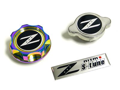 NEO Chrome Racing Billet Oil Cap & Radiator Cap Kit For Nissan 350Z ...