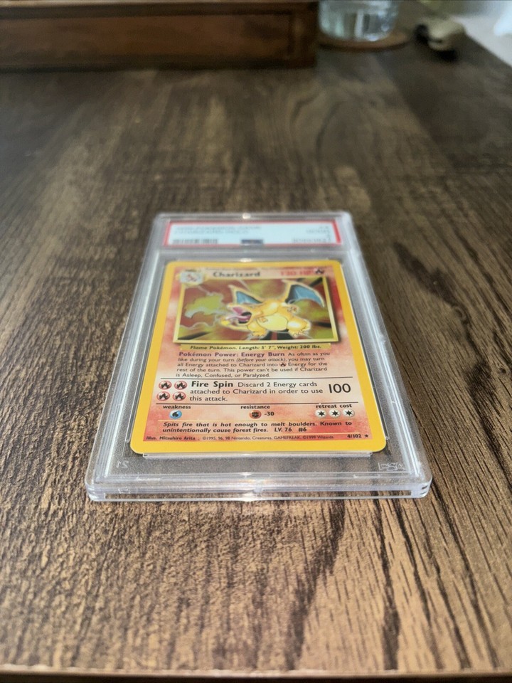Pokémon TCG Charizard Base Set 4/102 Holo PSA 2 | eBay
