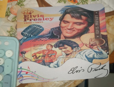 Elvis Presley Theme "Through The Years" Computer Mouse Pad + Elvis ...