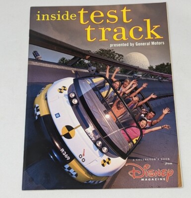 Disney Epcot Inside TEST TRACK by General Motors Collector's Magazine ...