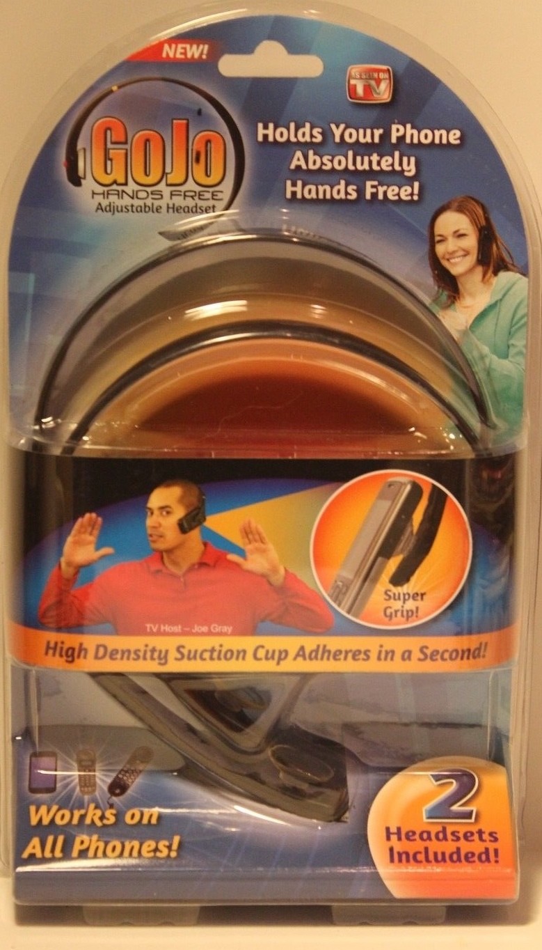 Gojo Hands-free Adjustable Headset Pack of two headsets Brand New ...