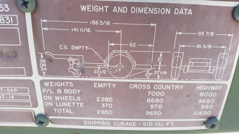JOHNSON M353 GENERATOR TRAILER 9' x 44" x 5" CRADLE | eBay