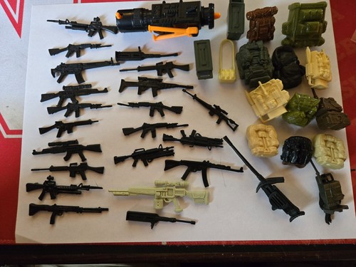 GI Joe Weapons and Backpack Lot | eBay