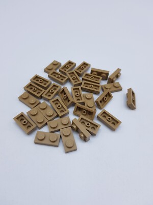 LEGO LOT 30 X PLATE 1X2 DARK TAN REF 3023 / 4528604 *NEUF* | eBay