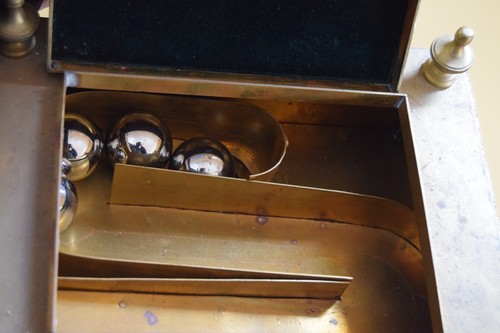 Rare Vintage French Style Mystery 8 Day Waterwheel Rolling Ball ...