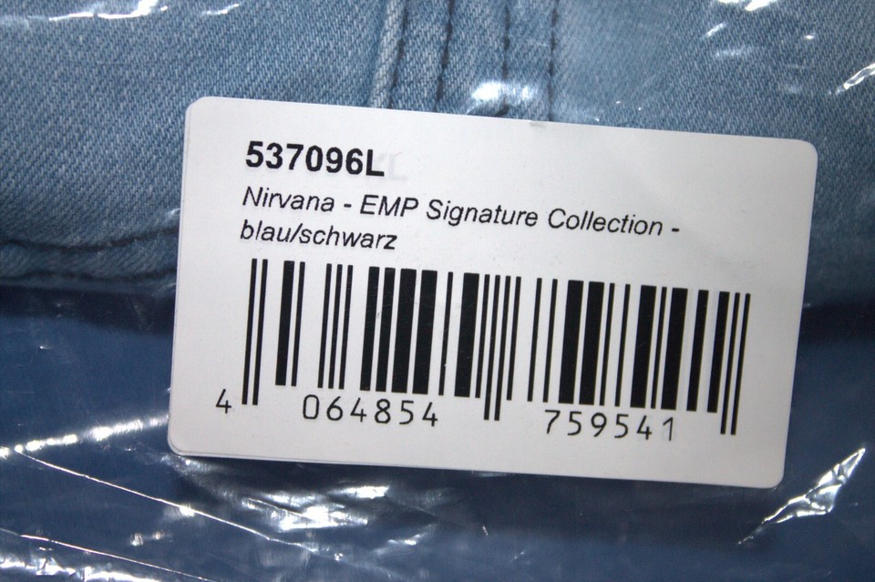 Nirvana Jacket Grunge Band Band Denim Blue Jacket | eBay