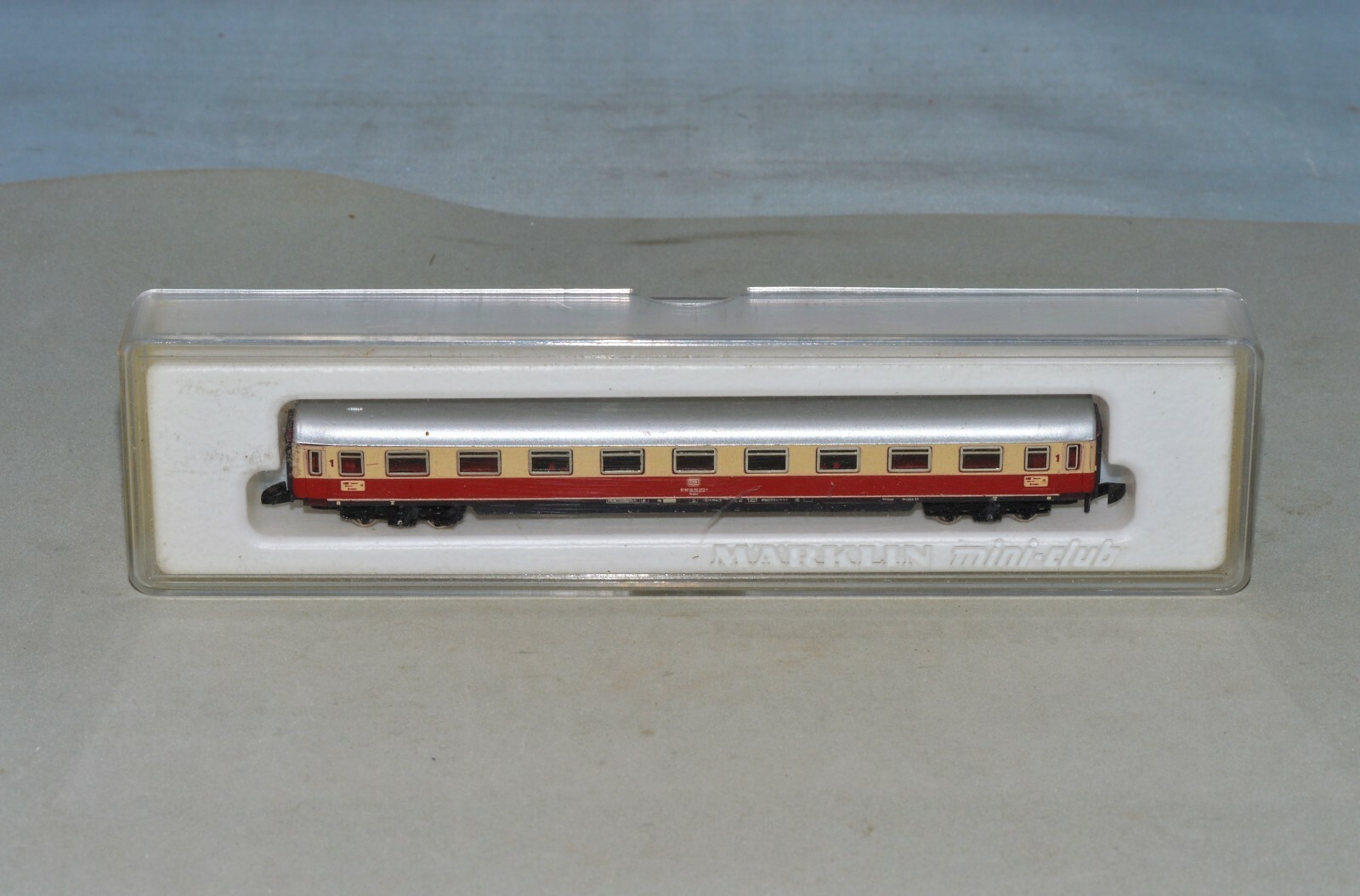 Z Scale Marklin mini-club 8734 DB TEE 1st Class Passenger Coach Car Non ...