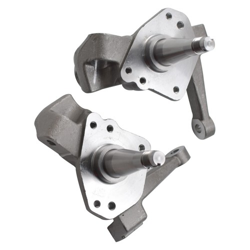 Pair Forged Steel 1-Piece 2" Drop Spindles For 1974 -1978 Ford Mustang ...