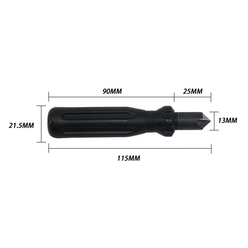 Short Length Hand Reamer & Countersink Tools Deburring & Trimming ...