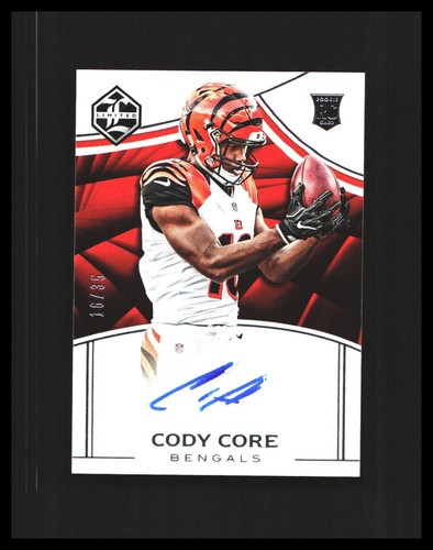 2016 Cody Core Rookie Auto Panini Limited Ink Silver Spotlight /35 #155 ...