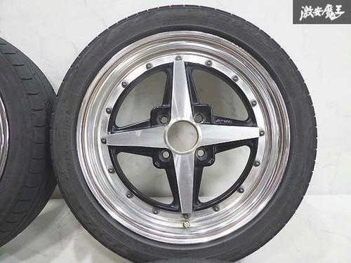 WORK Equip 01 Wheels 15 inch 5J +42 PCD100 4H set of 4 No tires Used | eBay