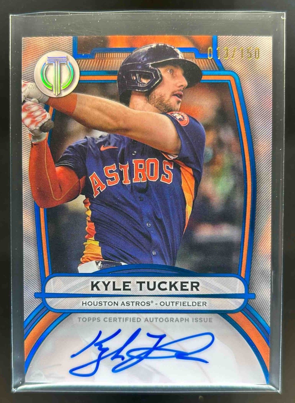 Kyle Tucker 2025 Topps Tribute #TA-KT Tribute Autograph - Blue /150 ...