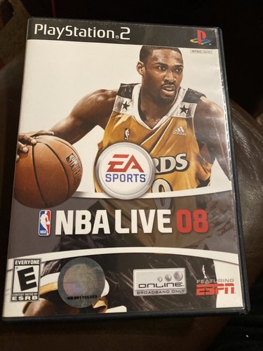 NBA Live 08 PS2 PlayStation 2 - Game & Case No Manual 14633153989 | eBay