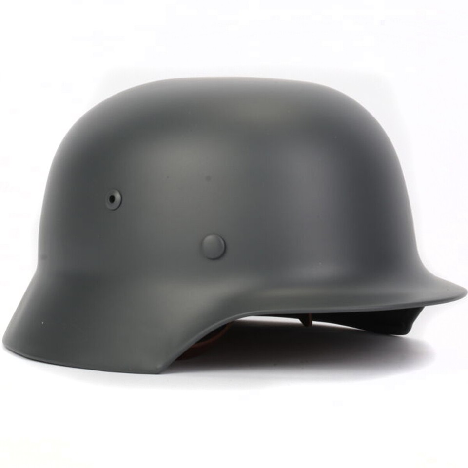 M35 Steel Helmet WW2 German Army Combat Helmet Grey Classic Replica | eBay
