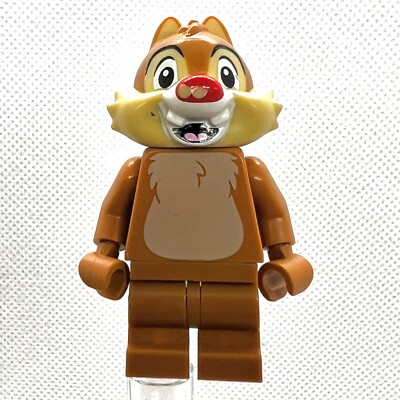 LEGO Disney Chip & Dale " DALE " chipmunk Minifigure *Damaged* Rare HTF ...