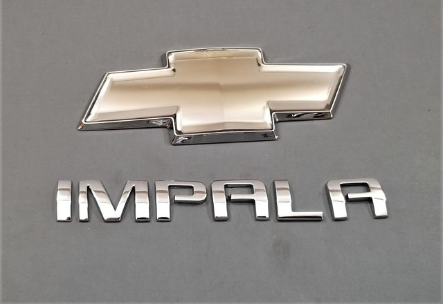 CHEVY IMPALA TRUNK LETTERS & LOGO EMBLEMS OEM (7 Pieces) | eBay