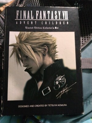 Final Fantasy VII Advent Children DVD Limited Edition Collector's Set ...