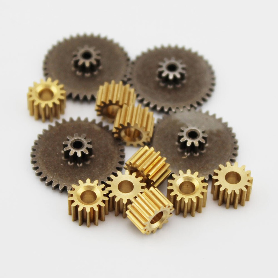10Pcs Motor Gear Metal Gears Mini Pinion Metal Gear For Rc Model ...