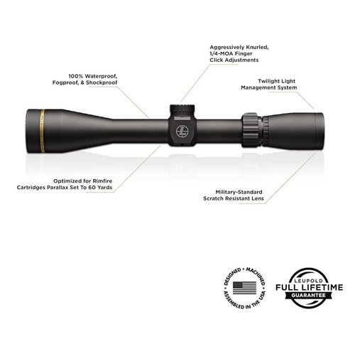 Leupold VX-Freedom Rimfire Scope 2-7x 33mm MOA Reticle Matte Black | eBay