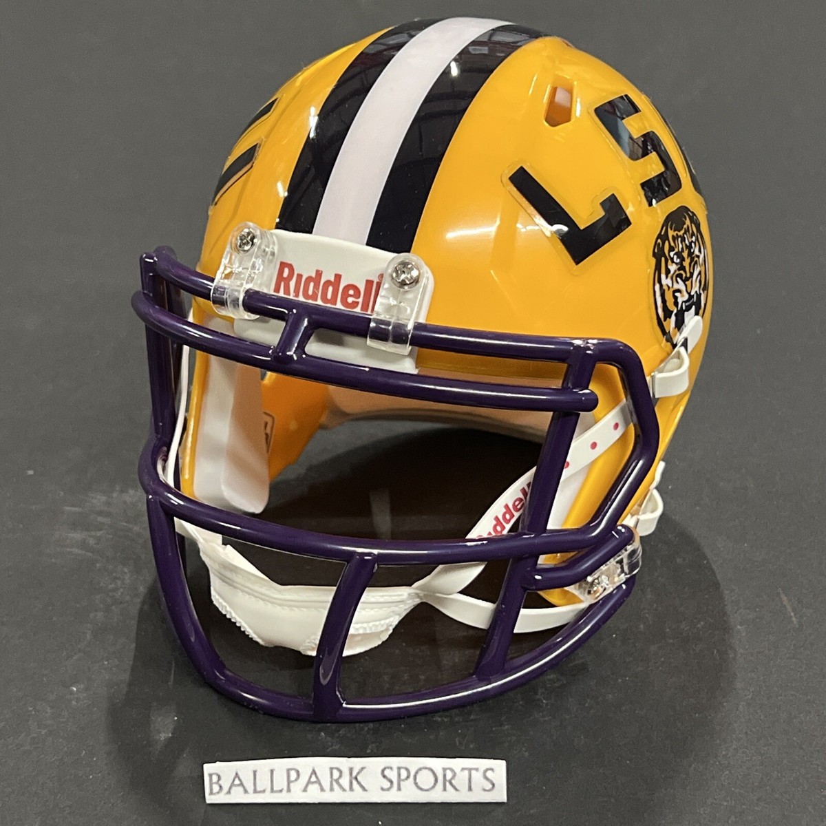 Lsu Mini Helmet Jamal Adams Autographed Signed Lsu Tigers Chrome Speed