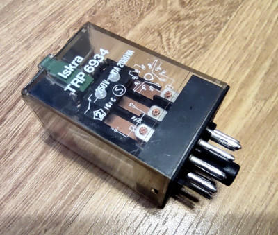 ISKRA TRP 6934 250V AC 10A 2000VA RELAY 12V DC | eBay