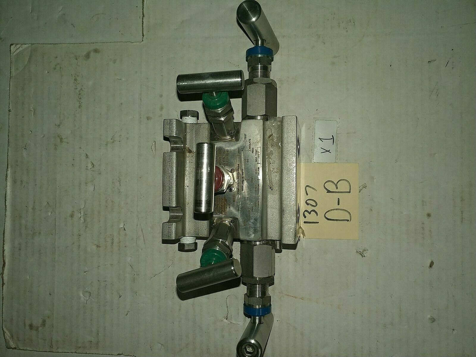 NNB Phoenix Precision MANIFOLD PARKER P6M5SFLFLSSTD 250S4 6000 PSI | eBay