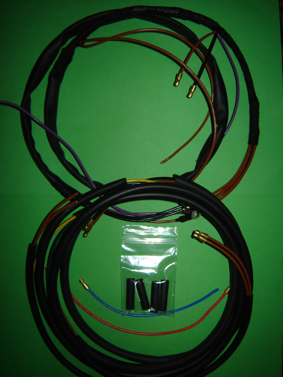 BSA A7 A10 500 650 500cc 650cc Wiring Loom Harness Cloth Covered ...