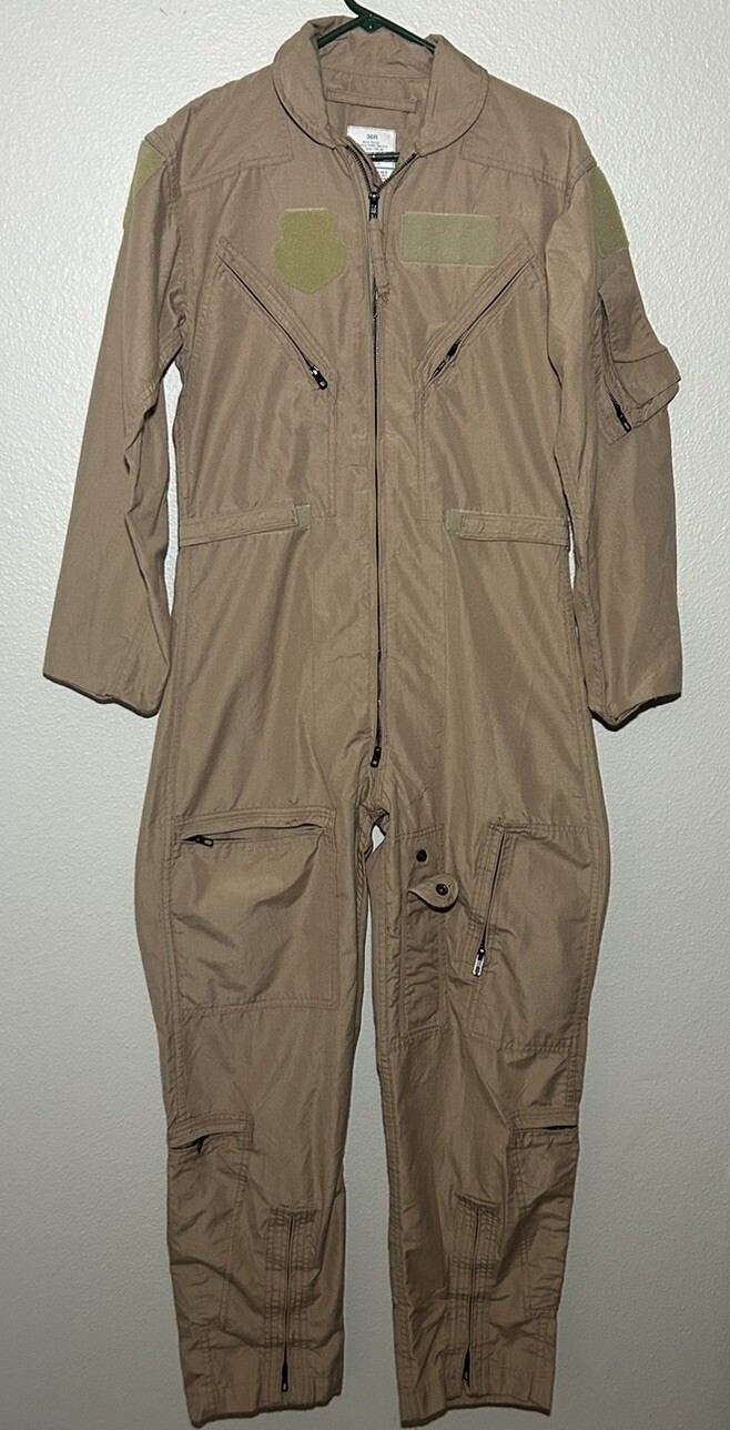 Vintage Dutch military flight coverall aramid heat re… - Gem