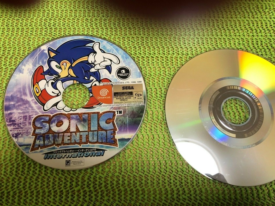 Dreamcast DC Sonic International, Sonic Shuffle Set Disk Only Used ...
