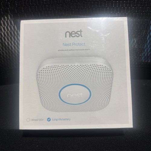 Google Nest Protect Smoke and Carbon Monoxide Alarm 2nd Gen - S3000BWES ...