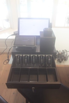 Toast Flex TT200 Dual Display Point of Sale System w/ Toast Tap, Drawer ...